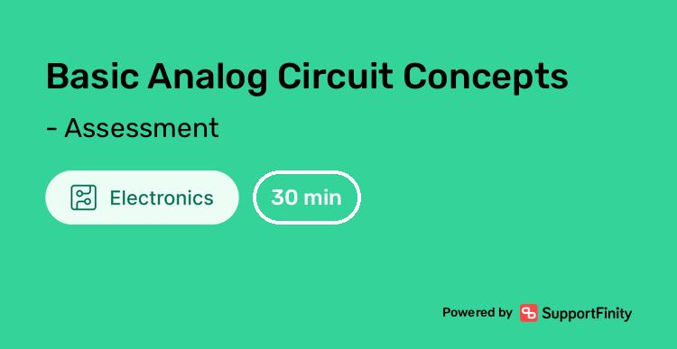 Basic Analog Circuit Concepts